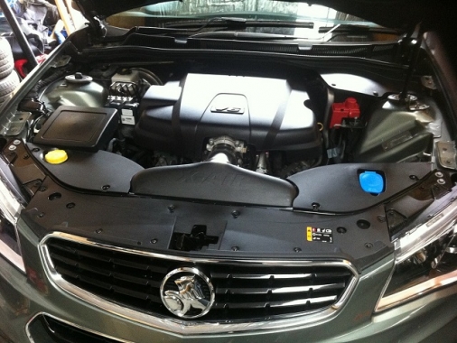 XAIR Over The Radiator Cold Air Intake for VF, VE & VZ V6 Commodore ...