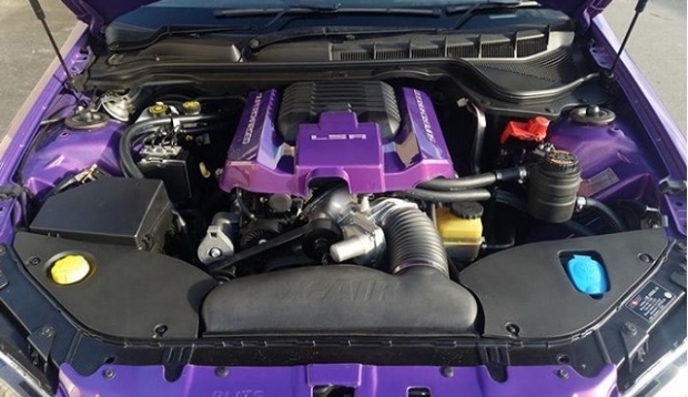 XAIR Over The Radiator Cold Air Intake for VF LSA Supercharged V8 ...